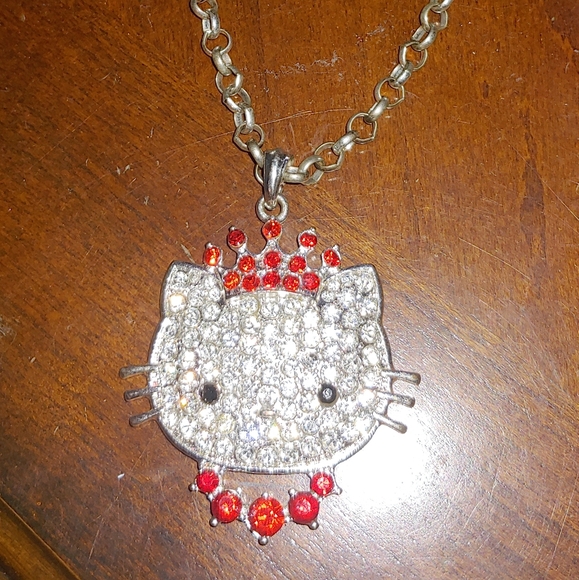 Hello Kitty | Jewelry | Hello Kitty Blinged Out Necklace | Poshmark